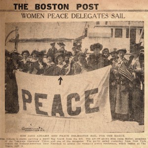 Women Peace Delegates Sail, 1915 - Arming All Sides